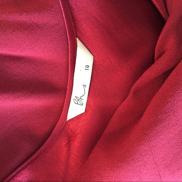 Bhs | Tops | Bhs Red Satin Tank | Poshmark